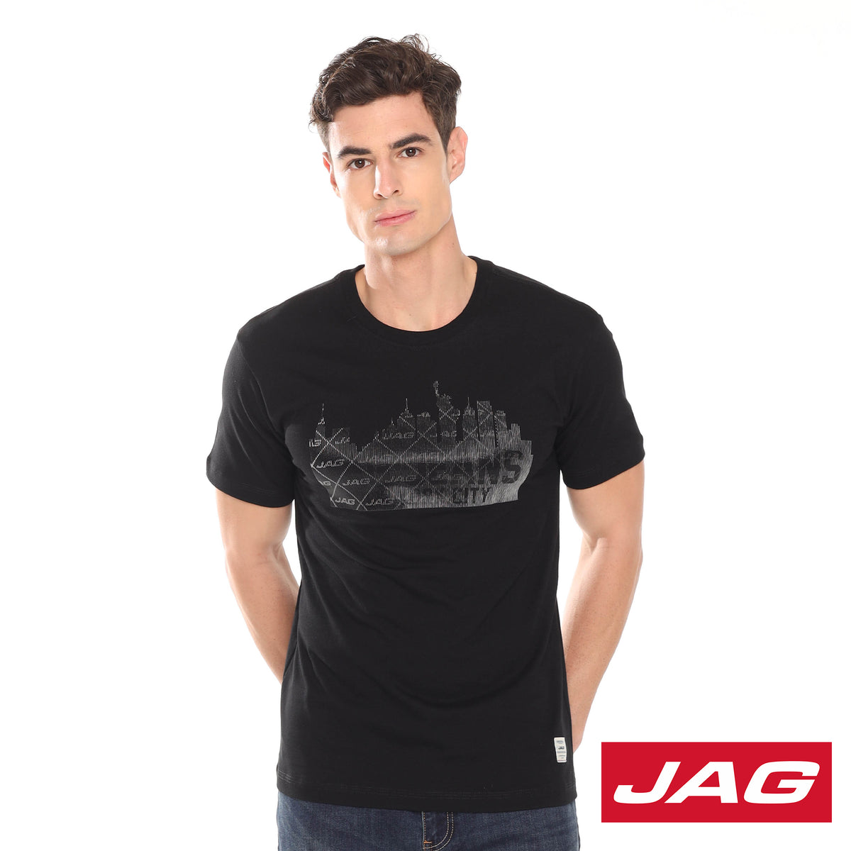 Jag Men's Round Neck American Vintage SJ20CC – Jag Jeans